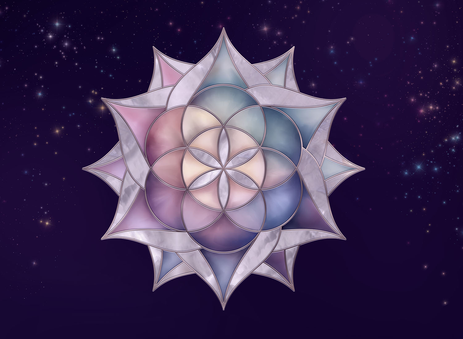Seed of Life - A Symbol of Sacred Beginnings and Inner Growth - Cards ...