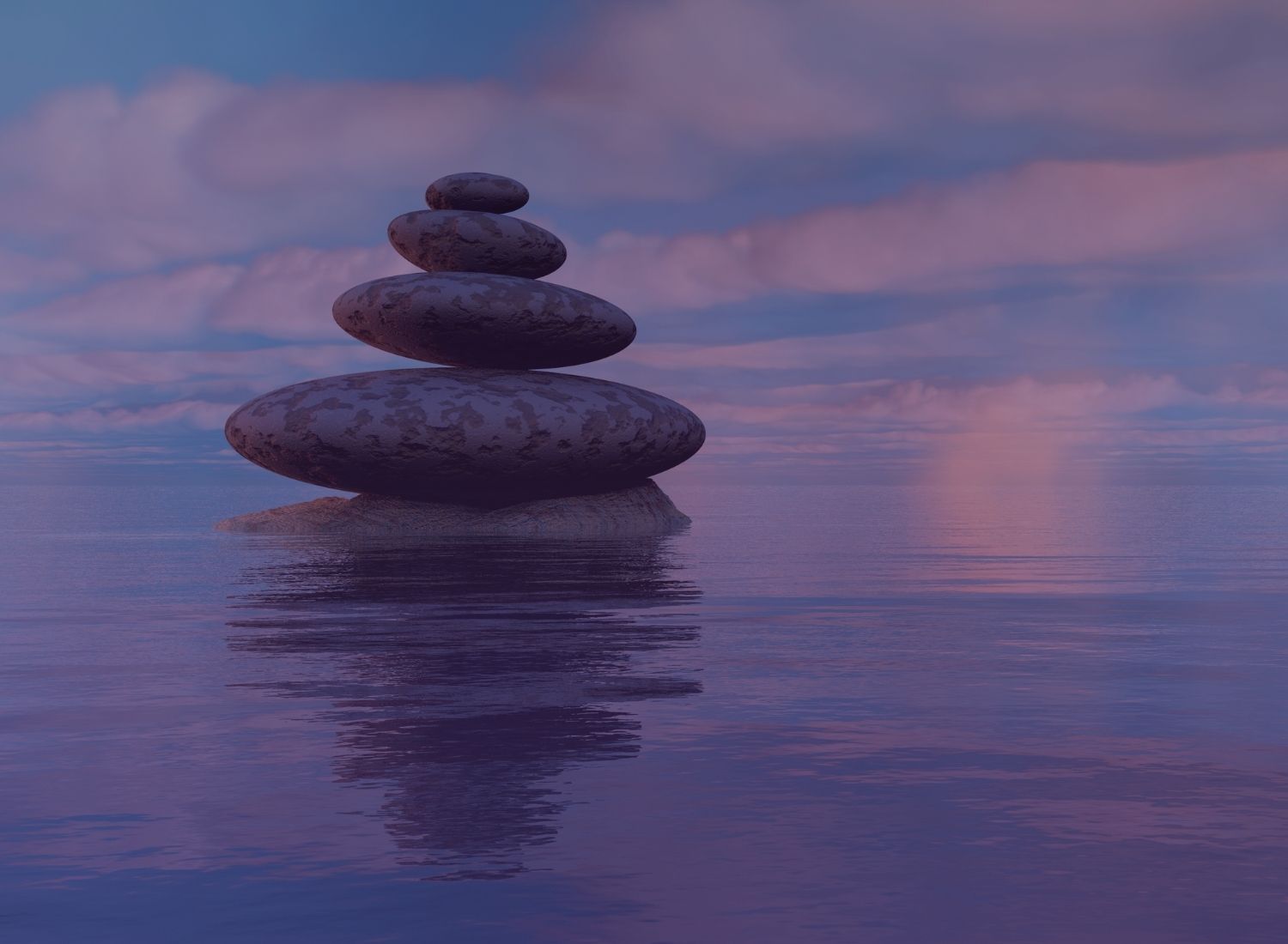Zen Stones Business Cards - Symbols of Balance, Calm, and Healing